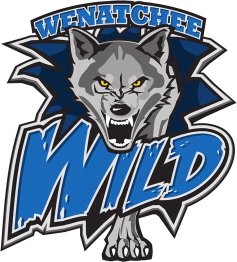 Wenatchee Wild Logo Primary Logo British Columbia Hockey League