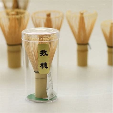 Chổi Chasen Đánh Trà Matcha Bằng Tre Loại 80 Sợi Tới 120 Sợi Kèm Hộp