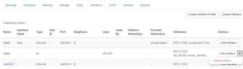 Delete Or Disable Interfaces Using Horizon — Starlingx Documentation