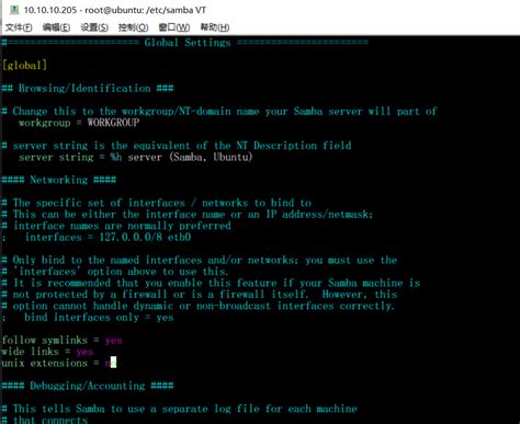Linux（ubuntu）中创建【samba】服务，用于和windows系统之间共享文件ubuntu Samba Csdn博客