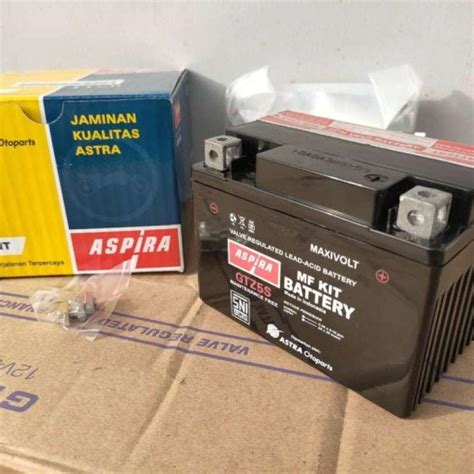 Promo Aki Motor Honda Scoopy Supra X Aspira GTZ S MF KIT Aki Kering Diskon Di Seller