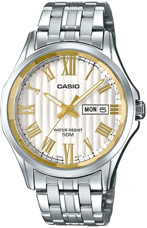 Casio Analog Mens Watch Mtp E131dy 7avdf