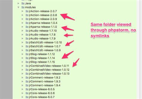 Whered My Symlinks Go Ides Support Intellij Platform Jetbrains