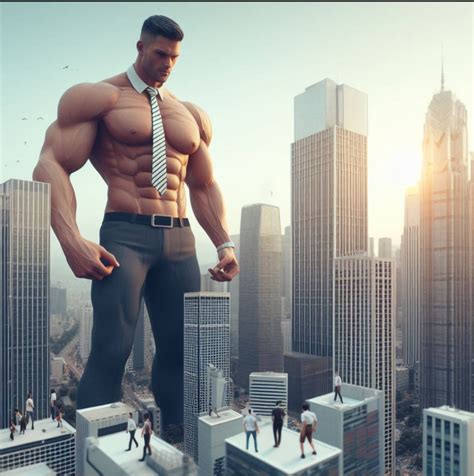 Giant Office Muscle Hunk By Windsurfer14 On Deviantart