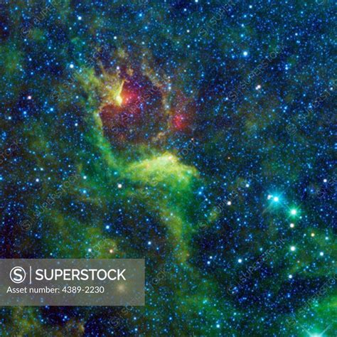 Reflection Nebula In Southern Cross Superstock