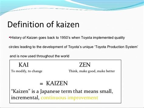 Kaizen