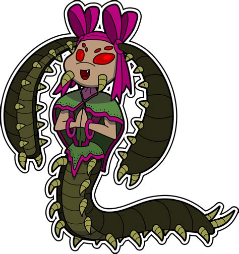 Centipede Girl By Sageroot On Deviantart