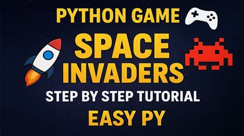🚀 Build A Space Invaders Game In Python 🎮 Pygame Full Tutorial Step