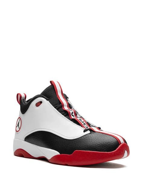 Jordan Jumpman Pro Quick Varsity Red Sneakers White Farfetch