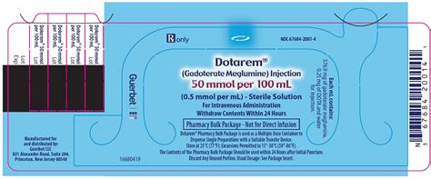 Dotarem Package Insert