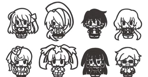 切り絵 切り絵『ちびゾンビランドサガ改訂版』 辺之丞のイラスト Pixiv
