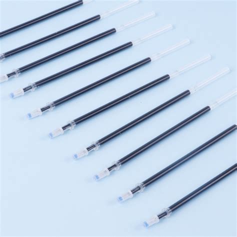 10pcslot Gel Pen Refill 05mm Ballpen Refill Carbon Pen Refill Neutral