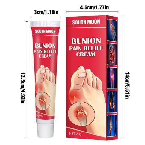 20 г Bunion Подагра Обезболивающая мазь для ног Сустав Вальгус ...