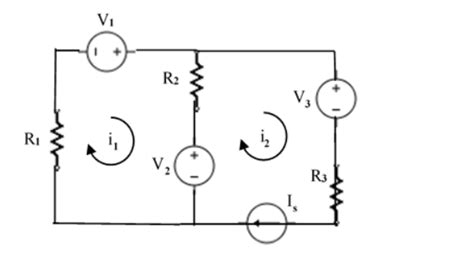 solved use mesh analysis to find the mesh loop currents in