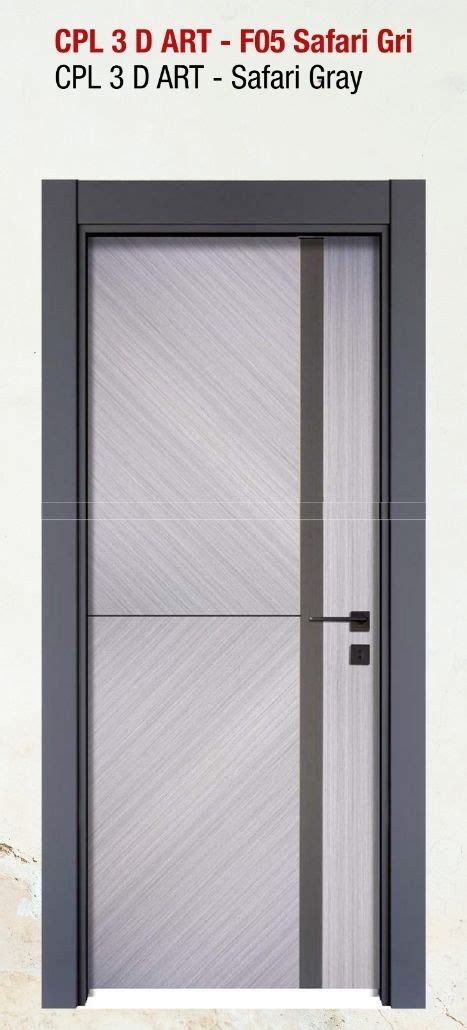 Cpl 3d Art F05 Safari Gri Kapı 0 232 448 36 18