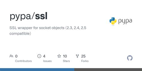 Github Pypassl Ssl Wrapper For Socket Objects 23 24 25