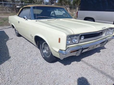 1968 Amc Rebel Sst Convertible 290 V8 Automatic Ptop Ps Pb Runs Good