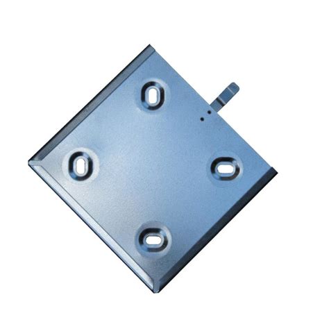 Horizontally Folding Hazchem Plate 300 X 400 With Rubber Edge And Push Catch