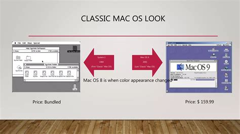 Mac OS Presentation PPTX Operating Systems Computer Software And Applications