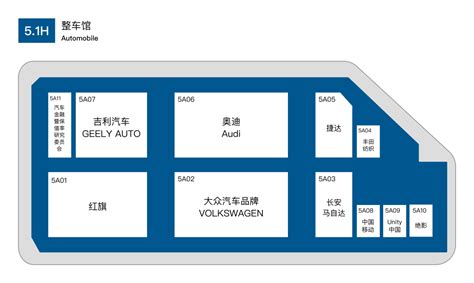 来了！2023上海车展展位分布图（各展馆车企品牌一览）新浪财经新浪网