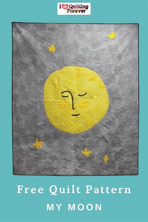 Free Quilt Pattern My Moon
