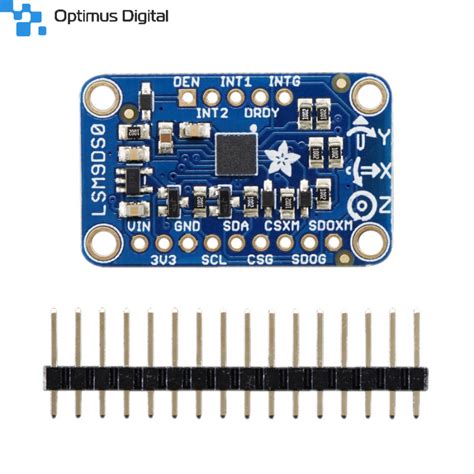 adafruit 9 dof module and lsm9ds0 temperature sensor