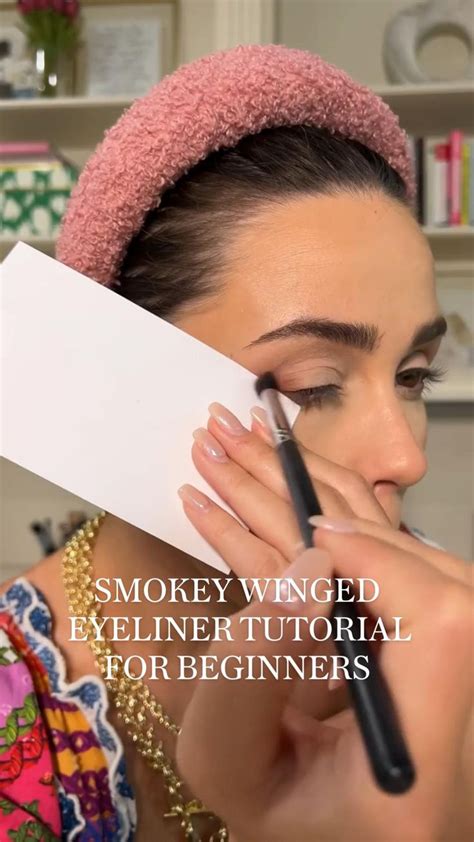 Smokey Winged Eyeliner Tutorial For Beginners Eyeshadow Eyeliner