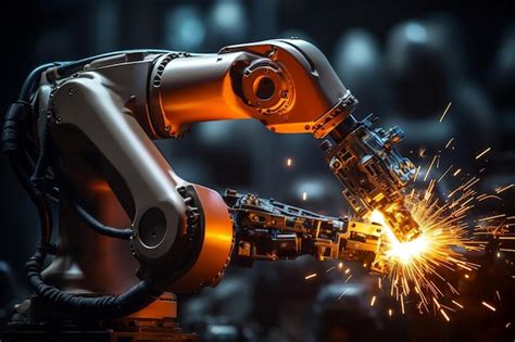 Premium AI Image Smart Factory Operations And The Industry 40
