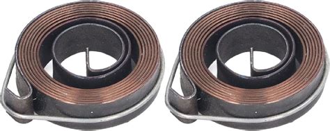 2 Pcs Drill Press Return Spring 0 8 X 10 X 40 Mm Steel Drill Feed