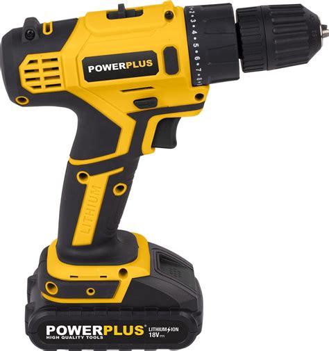 Powerplus POWX0069LI Accu Boormachine 18V Incl 2 X 1 5Ah Accu En Lader Bol Com