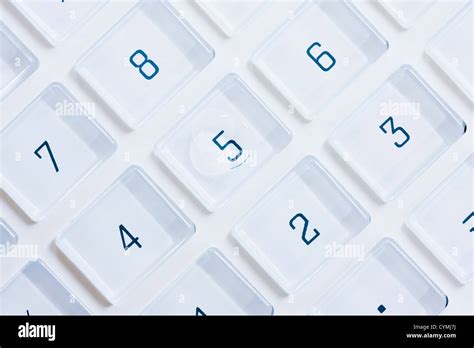 Keys Of A Calculator Stock Photo Alamy
