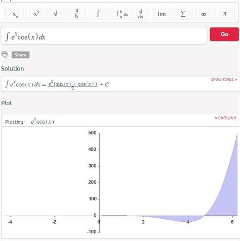Symbolab Integral Calculator Solver Integral