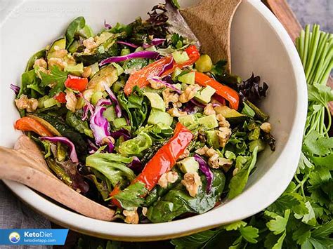 Superfood Low Carb Veggie Salad Bowl Ketodiet Blog