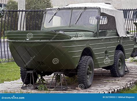 Véhicule amphibie photo stock éditorial Image du moteur