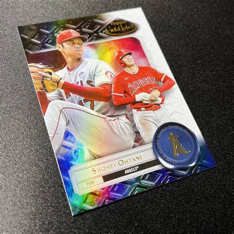 Yahooオークション 最新 2022 Topps Gold Label 大谷翔平 No44 ベ