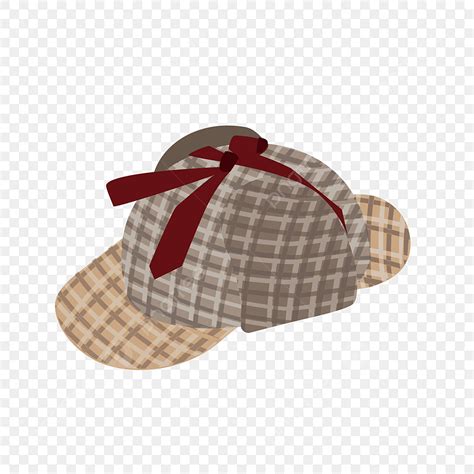 Tartan Png Image Tartan Deerstalker Hat Lattice Pattern Deerstalker