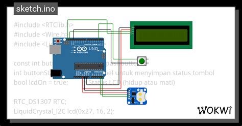 Jam Digital 1 Wokwi Esp32 Stm32 Arduino Simulator