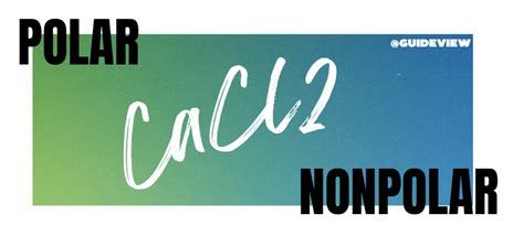 What Is The Cacl2 Lewis Structure