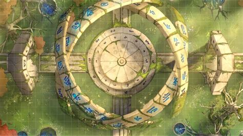 Colosseum Of Challenges 43x28 Fantasy Map Tabletop Rp