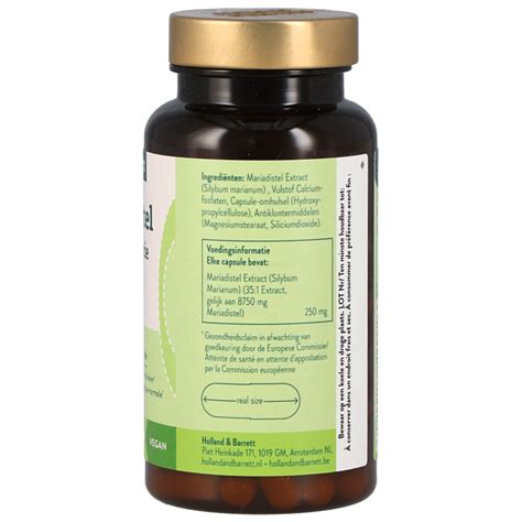 Holland And Barrett Mariadistel 250mg Kopen Bij Holland And Barrett