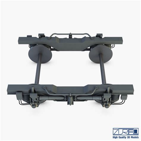 Artstation High Speed Train Chassis V 1 Resources
