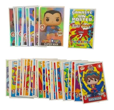 50 Tarjetas Cartas Funko Pop Serie 7 Temporada 7 Envío gratis