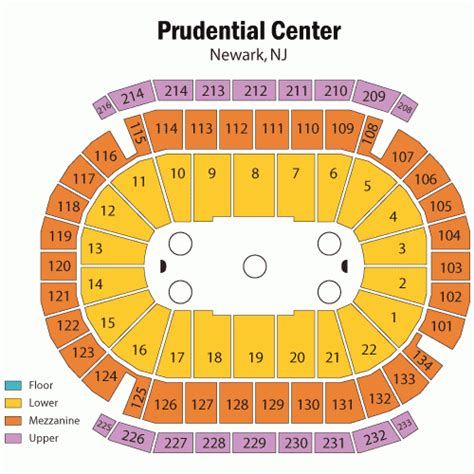 Nj Devils Stadium Seating Chart Stadium Seating Chart