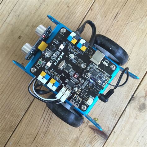 基盤を上から見ーる mbot makeblock makers arduino hacking programming program by listenlisten