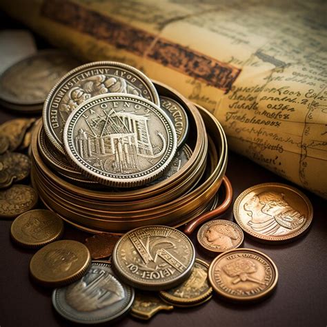Moedas De Testemunhas Silenciosas Que Contam Histórias Do Passado