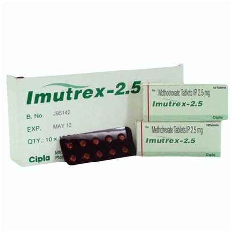 Imutrex 2 5mg Tablets At Rs 4739stripe Folitrax Tablet In Nagpur