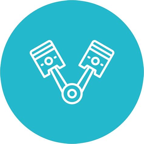 Premium Vector Piston Vector Illustration Style