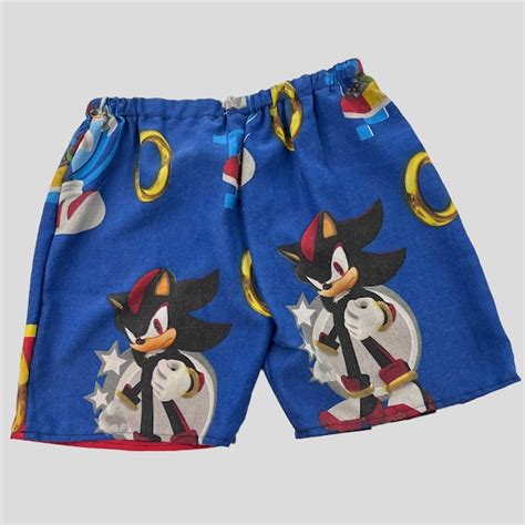 Sonic The Hedgehog Shorts Etsy