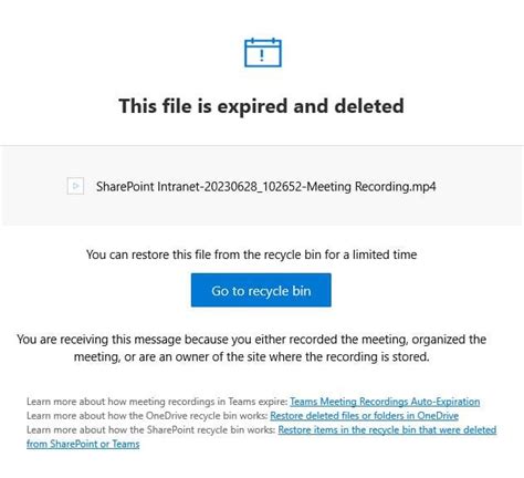 How To Restore Expired And Deleted Microsoft Teams Meeting Recordings In 4 Simple Steps