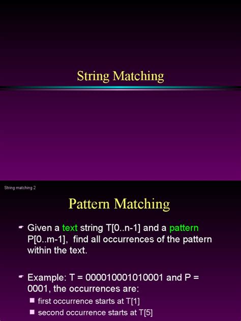 Lecture15 String Matching Pdf Formalism Deductive Mathematical